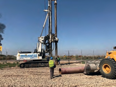 Bored Pile Works - Ruboo Ardh Al-iraq Co.